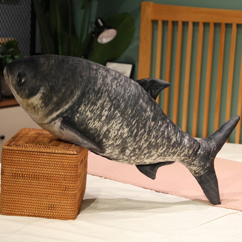 Fish Lifelike/3D Simulation Plush Toys 30/40/60/80/100cm -Tilapia/Carp ...
