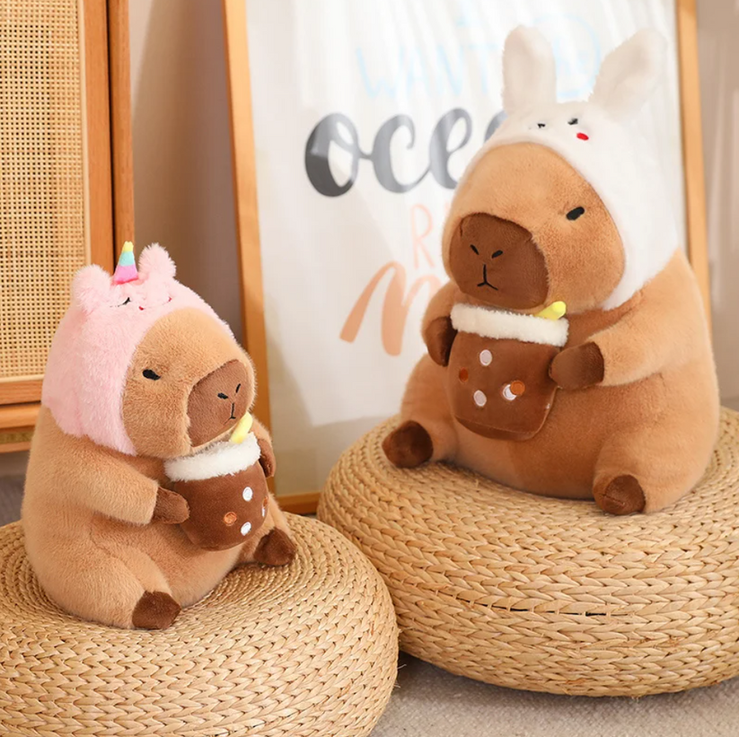 Cute Capybara With Dress Up Plush Toys 30/40cm - 6 Styles – SJJ PLUSH