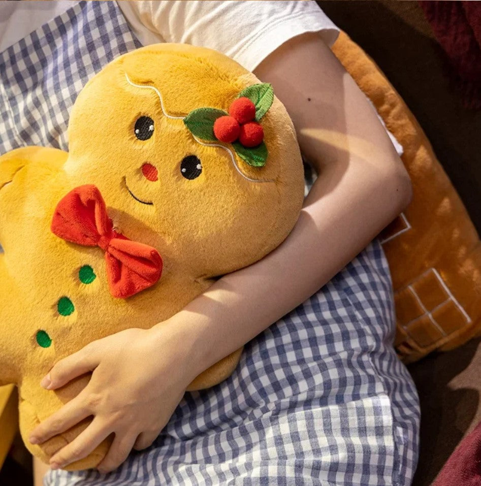 Christmas (Tree/Snowman/Gingerbread Man/House) Plush Toys 35cm – SJJ PLUSH