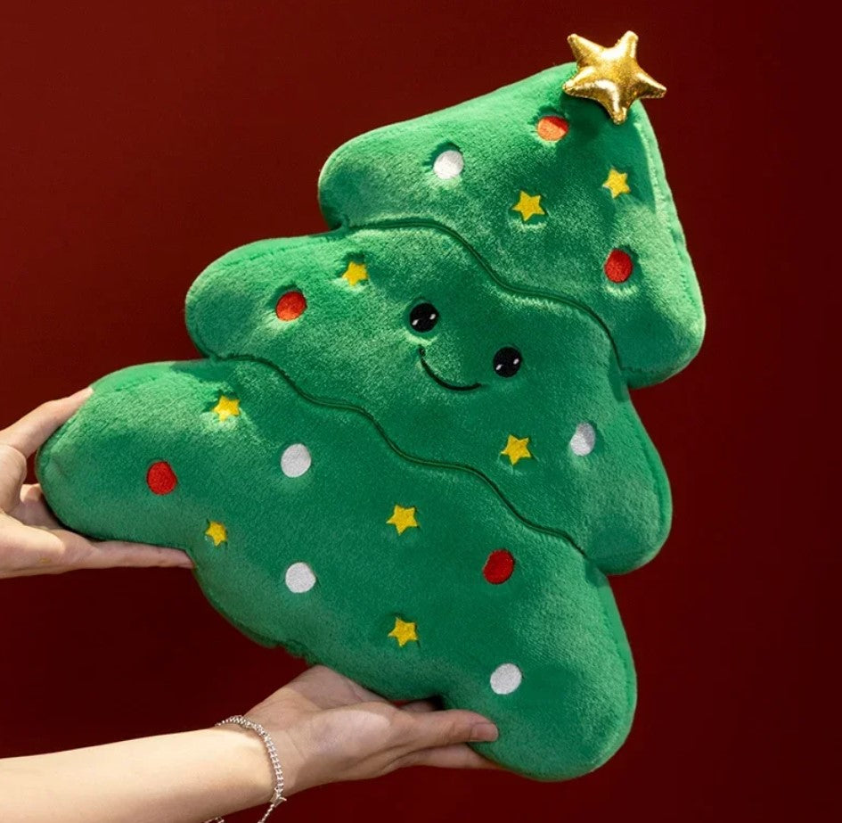 Christmas (Tree/Snowman/Gingerbread Man/House) Plush Toys 35cm – SJJ PLUSH